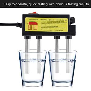 wosume 【𝐒𝐩𝐫𝐢𝐧𝐠 𝐒𝐚𝐥𝐞 𝐆𝐢𝐟𝐭】 Water Electrolyzer, Ph Level Tester for Water,Hard Water Test,Portable Water Quality Tester Water Impurities Monitor Electrolyzer Machine Testing Meter