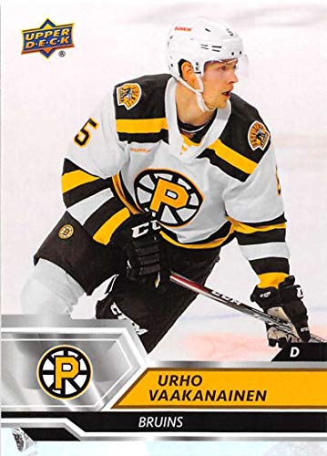 2019-20 UD AHL Hockey #81 Urho Vaakanainen Providence Bruins Official American Hockey League Trading Card by Upper Deck