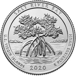 2020 d bu salt river bay u.s. virgin islands national park np quarter choice uncirculated us mint