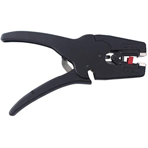 Yangoutool Automatic Wire Stripper and Cutter 2 in 1 Auto Distance Positioning Stripping Tool for Electrician Unversal Handheld Electric Wiring Quick Cable Cutter AWG 7-32 0.25-0.75 Inches