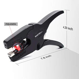 Yangoutool Automatic Wire Stripper and Cutter 2 in 1 Auto Distance Positioning Stripping Tool for Electrician Unversal Handheld Electric Wiring Quick Cable Cutter AWG 7-32 0.25-0.75 Inches