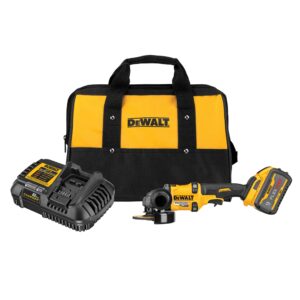 dewalt flexvolt 60v max* angle grinder with kickback brake kit, 4-1/2-inch to 6-inch (dcg418x1)