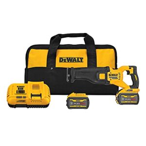 dewalt flexvolt 60v max* reciprocating saw, cordless kit (dcs389x2)