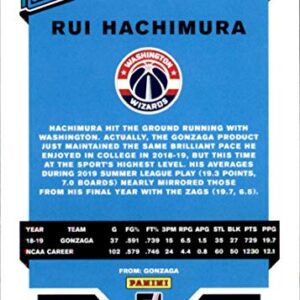 2019-20 Donruss Basketball #208 Rui Hachimura RC Rated Rookie Official NBA Trading Card by Panini Ame