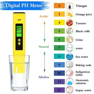 Extenuating Threads PH Water Tester Digital Kit, TDS PPM EC Meter, 2 Pack