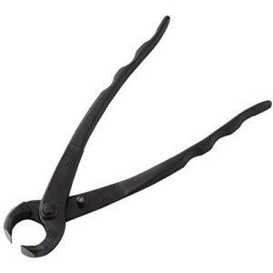 Wazakura Hanafubuki Hand Forged Bonsai Tree Trunk Splitter, Made in Japan 8.25inch(210mm), Branch Cutter Japanese Garden Tool - 8.25inch(210mm), Black