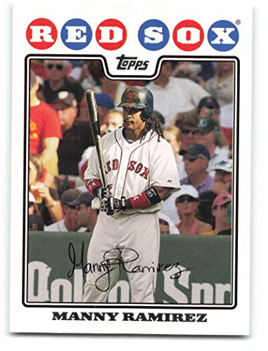 2008 Topps #200 Manny Ramirez NM-MT Boston Red Sox Baseball