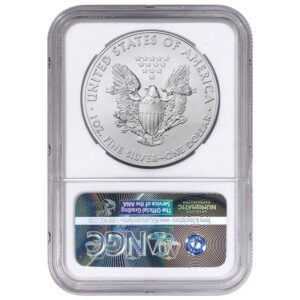 2006 - Present (Random Year) 1 oz American Silver Eagle MS-70 (Type 1 or Type 2 - Early Releases) $1 NGC Mint State