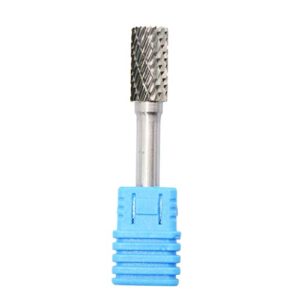 SB-3 Tungsten Carbide Burr Rotary File Cylinder Shape Double Cut with 1/4''Shank for Die Grinder Drill Bit