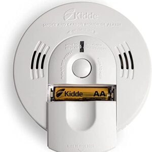 Kidde Hardwired Smoke & Carbon Monoxide Detector, Battery Backup, Interconnectable, LED Warning Light Indicators