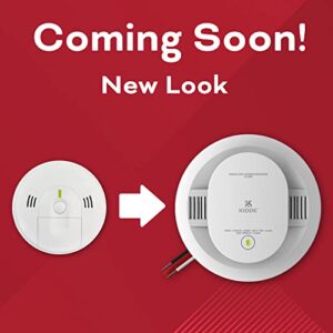 Kidde Hardwired Smoke & Carbon Monoxide Detector, Battery Backup, Interconnectable, LED Warning Light Indicators