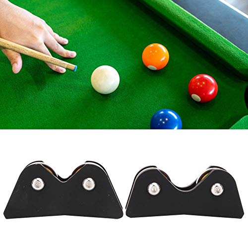 Pomya Pool Billiard Cue Roller 2Pcs Lightweight Pool Billiard Cue Snooker Club Roller Straightness Detector Checker Inspect Tool Straightness Checker