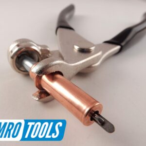 MRO TOOLS 1/8 Cleco Fastener Temporary Rivet, Welder's Clamp Auto Body Repair Kit (K6S10-1/8)