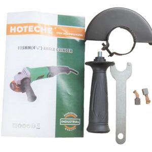 Hoteche 4-1/2" Electric Variable Speed Angle Grinder Trigger Grip Long Handle 950w