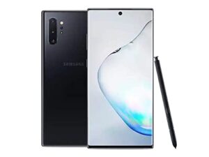 samsung galaxy note 10+ plus n975 6.8" android 256gb smartphone (renewed) (black, at&t)