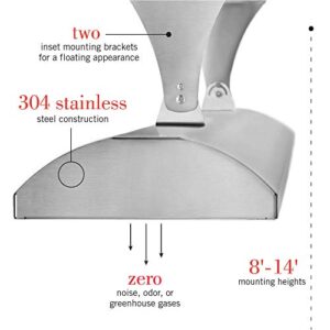 Infratech CD-6024 SS Stainless Steel 61.25” Dual Element Fixture 6000 Watt, 240 Volt, Stainless Steel