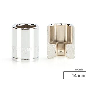 TEKTON 1/4 Inch Drive x 15 mm 6-Point Socket | SHD02115