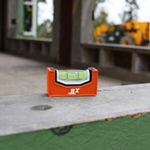 Johnson Level & Tool 5700P JLX Magnetic Pocket Level, 2.75", Orange, 1 Level