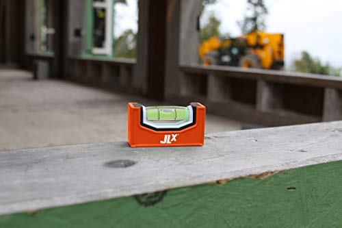 Johnson Level & Tool 5700P JLX Magnetic Pocket Level, 2.75", Orange, 1 Level