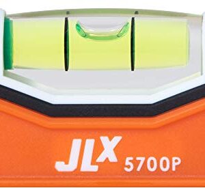 Johnson Level & Tool 5700P JLX Magnetic Pocket Level, 2.75", Orange, 1 Level