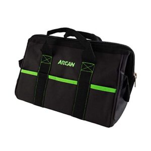 arcan 16-inch tool bag, 6 outside pockets and end handles (abag6)