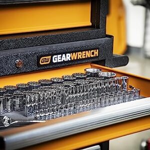 GEARWRENCH 176 Piece, 12 Point Master Socket Set - 89074