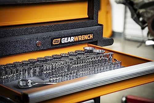 GEARWRENCH 176 Piece, 12 Point Master Socket Set - 89074