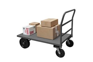 durham pts24485/8pu95 2 sided platform truck, 6 wheels