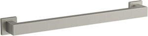 kohler k-23294-bn square grab bar, vibrant brushed nickel