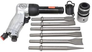 buyer$ lair kit - cp714 heavy duty air hammer & 8940158924 quick change retainer & ca155807 6 pc chisel set (9 pc bundle)