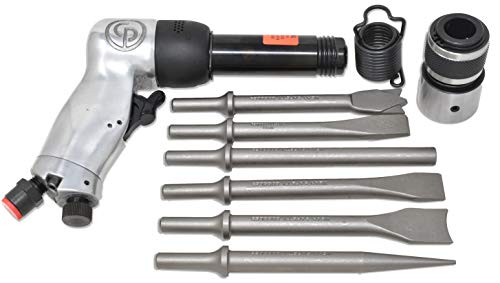 Buyer$ Lair Kit - CP714 Heavy Duty Air Hammer & 8940158924 Quick Change Retainer & CA155807 6 pc Chisel Set (9 pc Bundle)