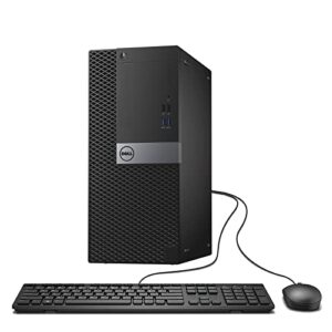 dell optiplex 5040-t, core i7-6700 3.4ghz, 16gb ram, 480gb solid state drive, dvdrw, windows 10 pro 64bit, (renewed)