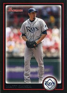 2010 bowman #109 matt garza tampa bay rays mlb baseball card nm-mt