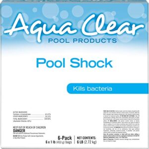 Aqua Clear Pool Products Pool Shock 6x1 lb.