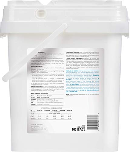 Aqua Clear Pool Products pH Increaser 18 lb.