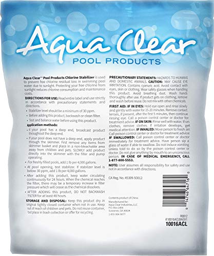 Aqua Clear Pool Products Chlorine Stabilizer 6 lb.