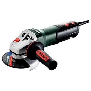 metabo 603624420 wp 11-125 quick 11 amp 11000 rpm 4.5 in. / 5 in. corded angle grinder with non-locking paddle