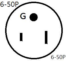 Parkworld 61834 6AWG 6-50 Extension Cord 50 AMP, 250-Volt 6 Gauge Welder Extension Cord 50A 3-Prong 6-50P to 6-50R (15FT)