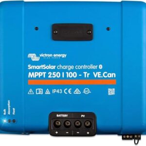 Victron Energy SmartSolar MPPT TR VE.Can 250V 100 amp 12/24/36/48-Volt Solar Charge Controller (Bluetooth)