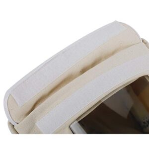 YaeKoo White Color Sand Blasting Hood Canvas Shawl Cap Sandblaster Mask Anti Dust Protection Mask Face Protective Helmet