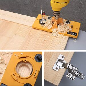 BI-DTOOL 35mm Hinge Drilling Jig Hole Guide Woodworking Tools for Kitchen Cabinet Doors Hinge