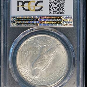 1922 - United States Peace Silver Dollar $1 PCGS MS-62