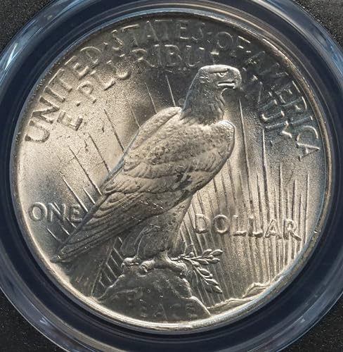 1922 - United States Peace Silver Dollar $1 PCGS MS-62