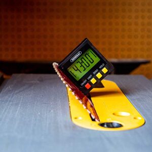 General Tools Backlit Digital Bevel Box #824X Angle Finder, Large Backlit LCD, Rotating Display, Magnetic Base