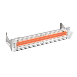 infratech wd-3024 ss stainless steel 33” dual element fixture 3000 watt, 240 volt, stainless steel