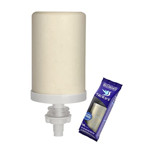 Brazilian Stéfani Double Action ceramic water filter cartridge,Beige