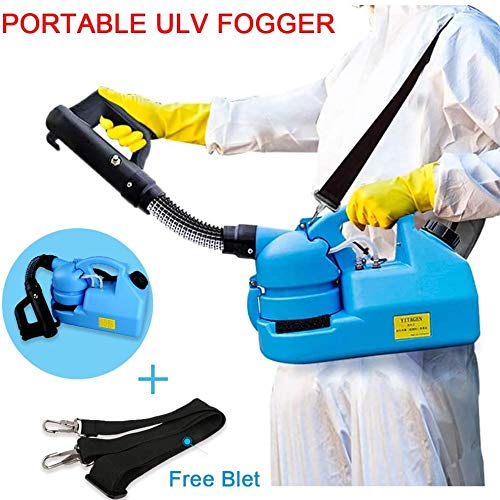 ATHLERIA 7L Electric ULV Fogger - Portable Ultra-Low Atomizer Sprayer - Spray Machine Suitable for Indoor and Outdoor Public 110V