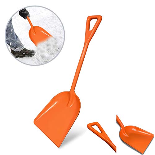 Ashman Plastic Snow Shovel with Durable Multi-Purpose Snow Plastic Shovel. (1 Pack)