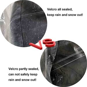 Cover Geny 100% Waterproof Generator Cover Heavy Duty Weather/UV Resistant Generator Covers 32 x 24 x 24 inch,for Universal Portable Generators 5000-10,000 Watt, Grey (32" L x 24" W x24 H)