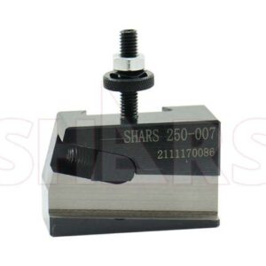 Shars OXA Wedge Type CNC Lathe Quick Change Tool Post 6 PCS Set For 6" - 9" Lathe Swing, Cutoff Tool 4° 202-9460 S)